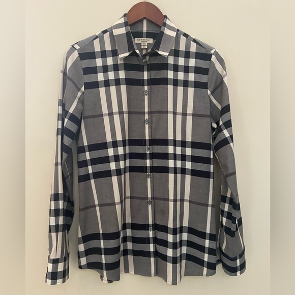 Burberry | Tops | Burberry Button Down | Poshmark